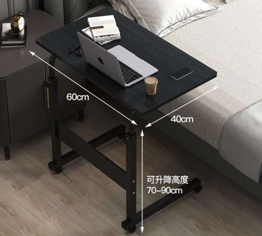 Jual Meja Laptop Roda / Meja Belajar Lipat /Meja Portable / Meja ...