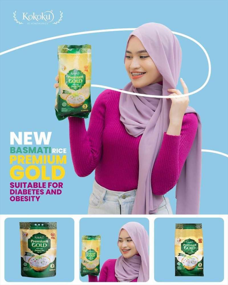 Jual Beras Basmati Premium Gold Sella Basmati Rice Kokoku - 2 Kg Di ...