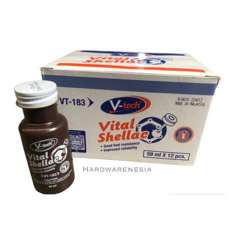 Jual V-tech Lem Gasket Shellac / Lem Paking 59ml Per Botol Di Seller ...