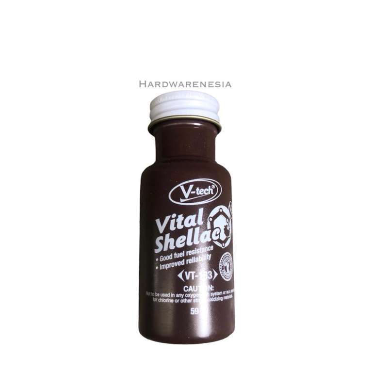 Jual V-tech Lem Gasket Shellac / Lem Paking 59ml Per Botol Di Seller ...