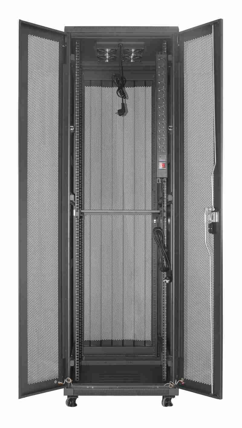 Jual Indorack - Close Rack 42u Ir8042p Perforated Door - Rack Server ...