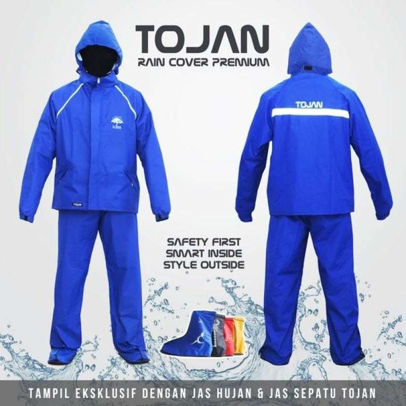Promo Jas Hujan Premium Tojan Lengkap Jas Sepatu Diskon 10% Di Seller ...