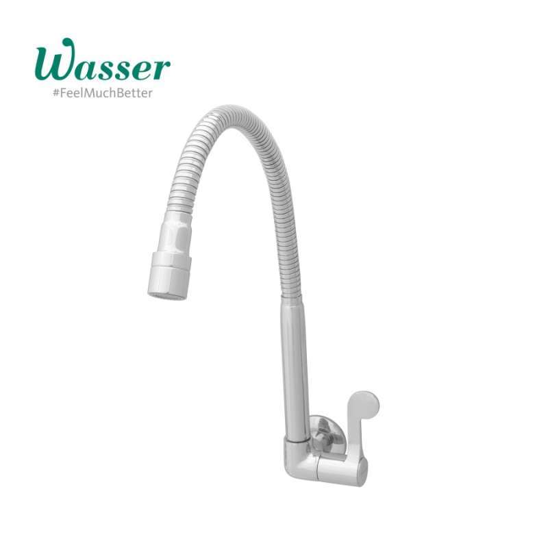 Promo WASSER TL3-041F LEVER FLEXIBLE SWING SPOUT COLD TAP WALL Diskon ...
