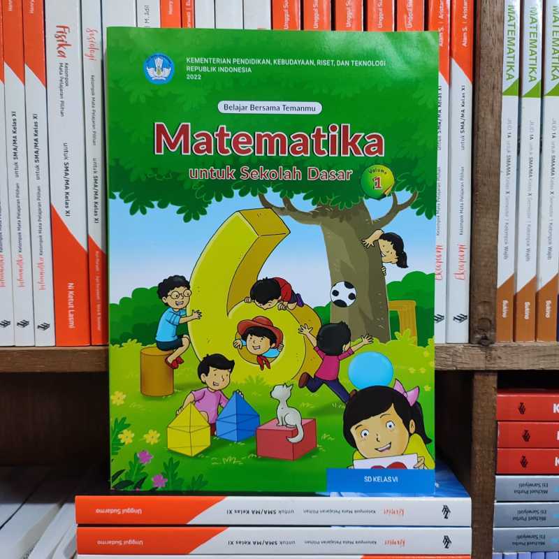 Jual Buku Matematika Kelas 6 Sd Volume 1 Kurikulum Merdeka Diknas Di Seller Toko Buku Ryu ...