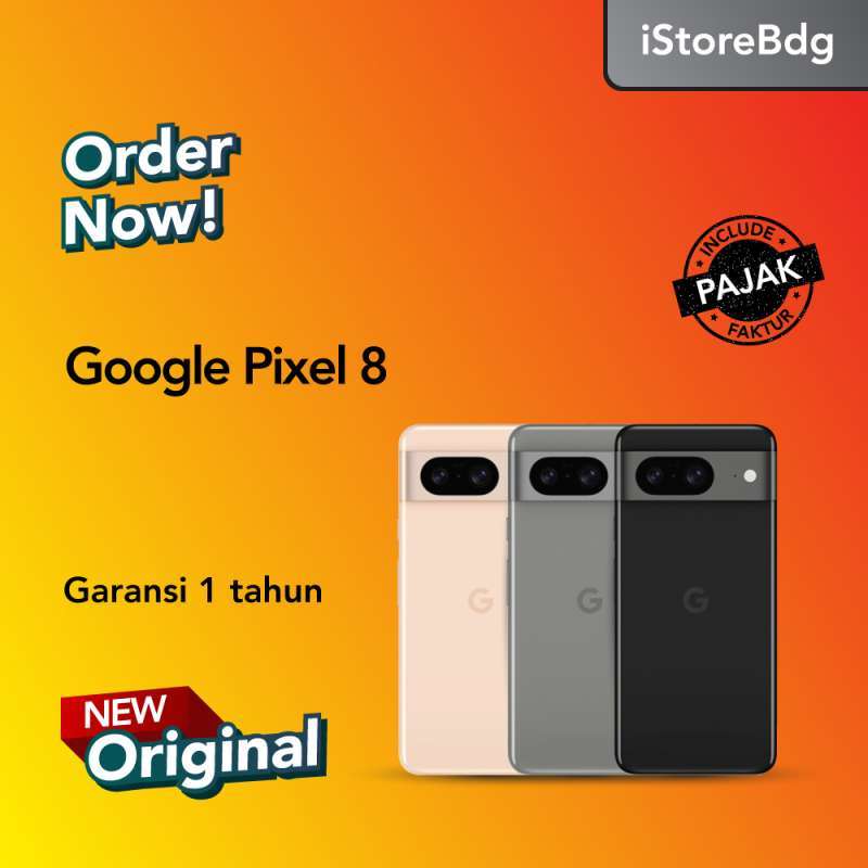 Jual Google Pixel 8 5g 128gb 256gb Google Tensor G3 - 8/128gb Hazel Di Seller Istorebdg ...