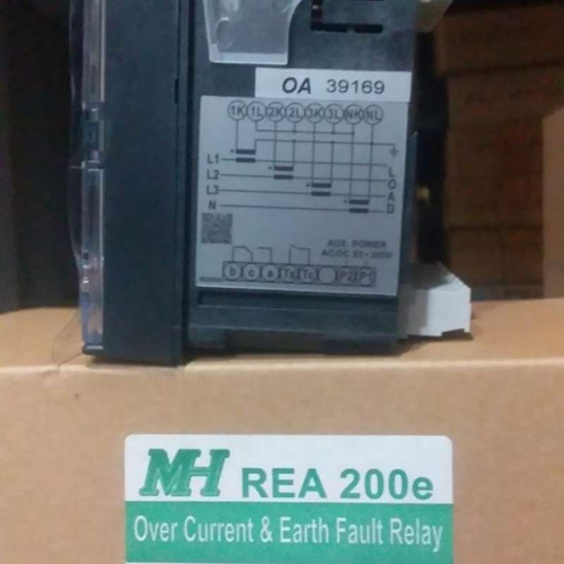 Promo Mh Rea200e Rea 200 E Combined Earth Fault & Overcurrent Relay Efr Ocr Diskon 23% Di Seller ...