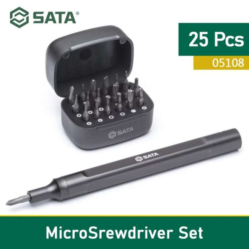 Promo Obeng Set Presisi Kit 24 In 1 Magnetic, Screwdriver 05108 Sata ...