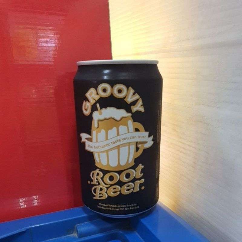 Jual Root Beer Groovy 330 ml (kaleng) di Seller Champeveryday ...