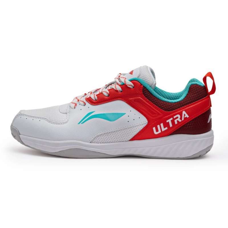 Jual Sepatu Badminton Lining Ultra Speed ANAK & DEWASA - 39 White Red ...