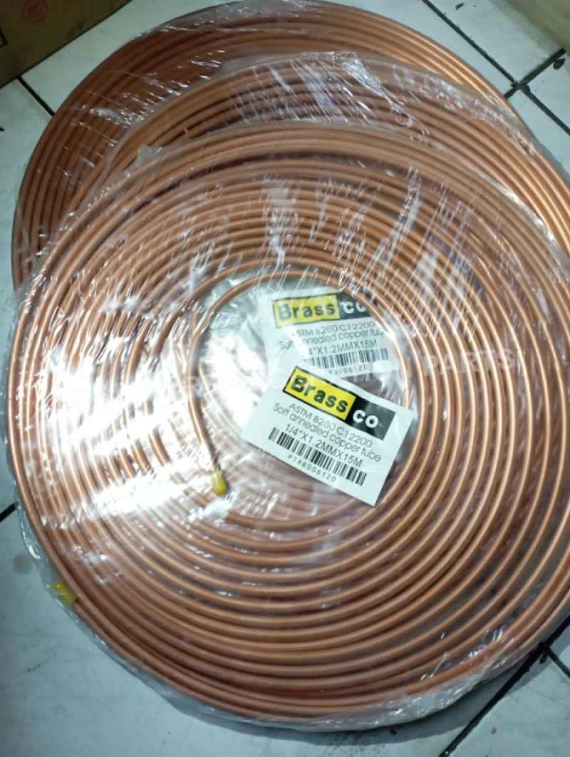 Promo Pipa Tembaga (roll) 1/4 X 0.71mm X 15m Merk Crane Diskon 23% Di ...