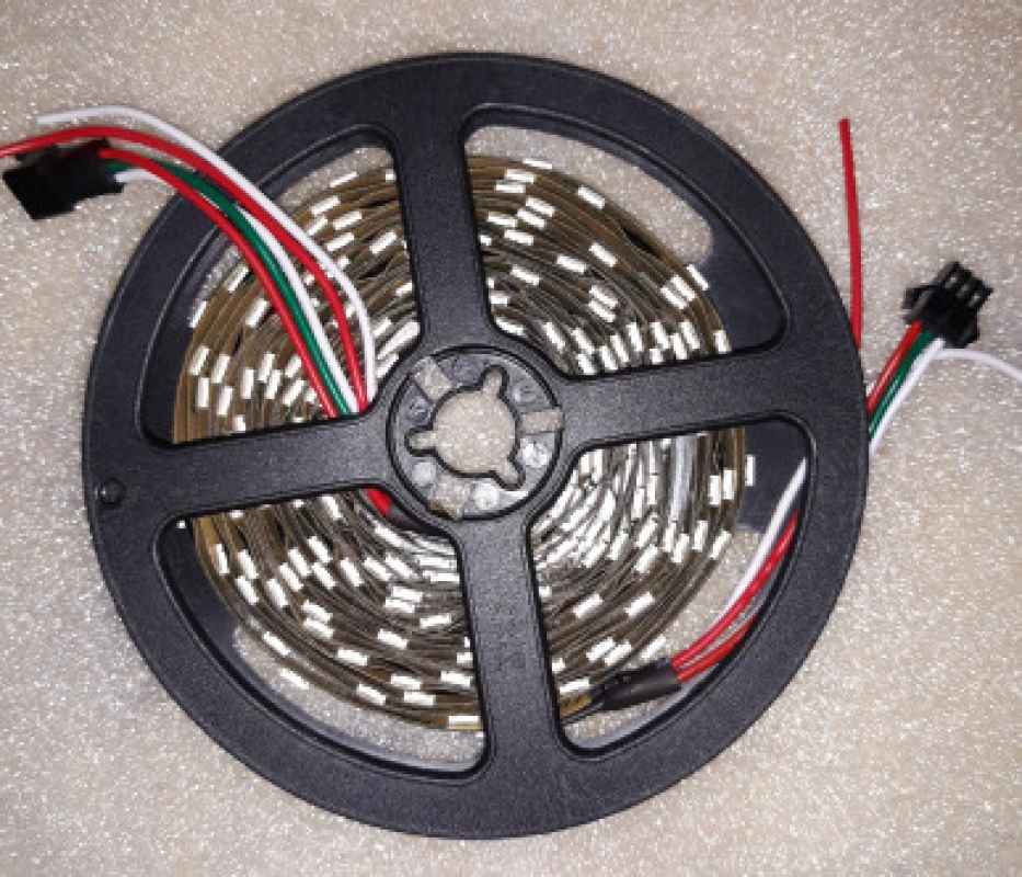 Promo RGB Smart LED Strip WS2812B WS2812 30led/meter NonWaterproof per ...