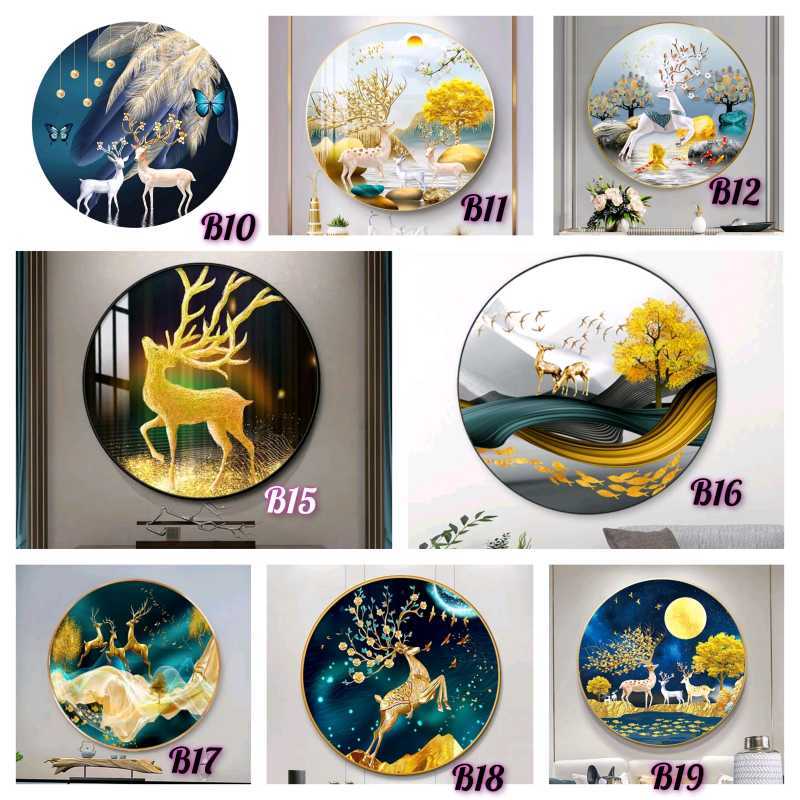 Jual Lukisan Porcelain Diamond 5d Model Bulat Bisa Custom Gambar Di ...