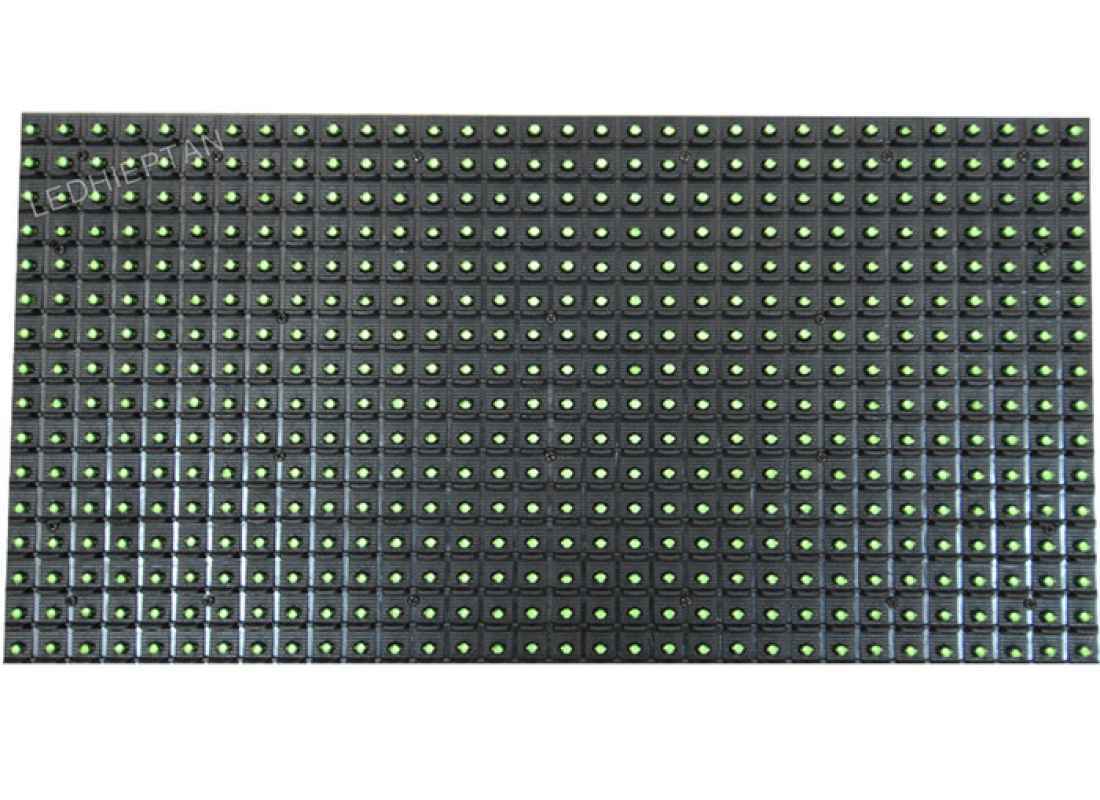 Promo Dot Matrix P10 Hijau Led Panel Display Module Outdoor Green ...