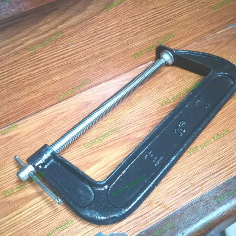 Promo Clamp C 10 In. Klem C. Alat Jepit/ Clamp Kayu- Light Medium Duty ...
