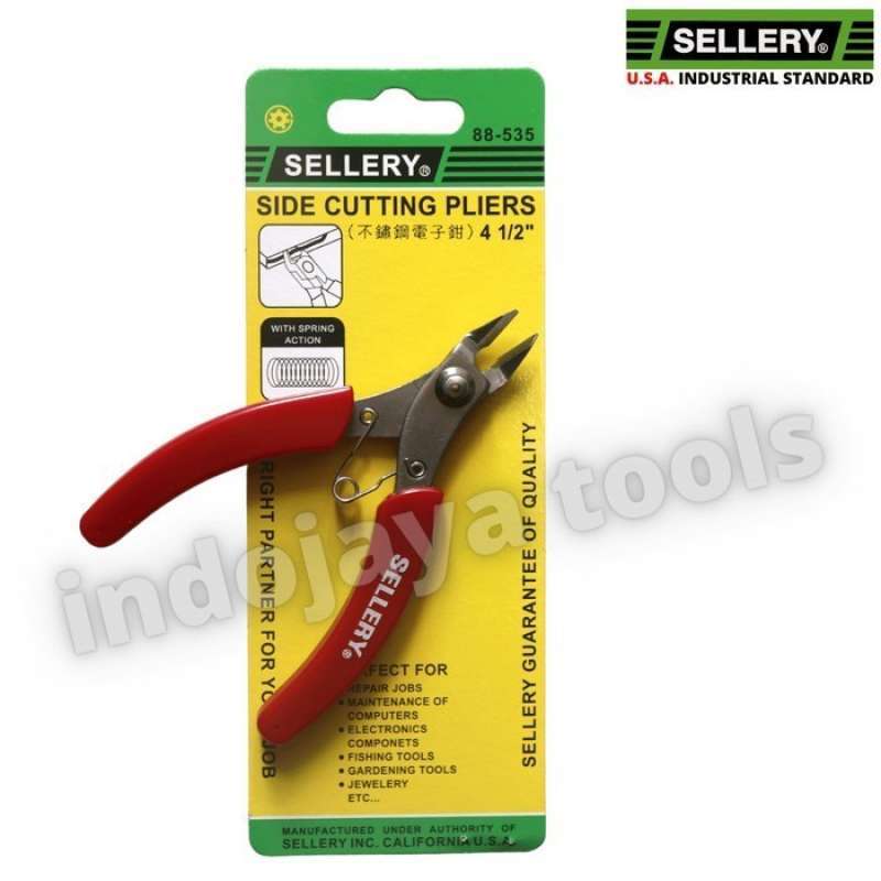 Promo TANG POTONG KAWAT MINI / KNIP 4 1/2 SIDE CUTTING PLIERS SELLERY ...