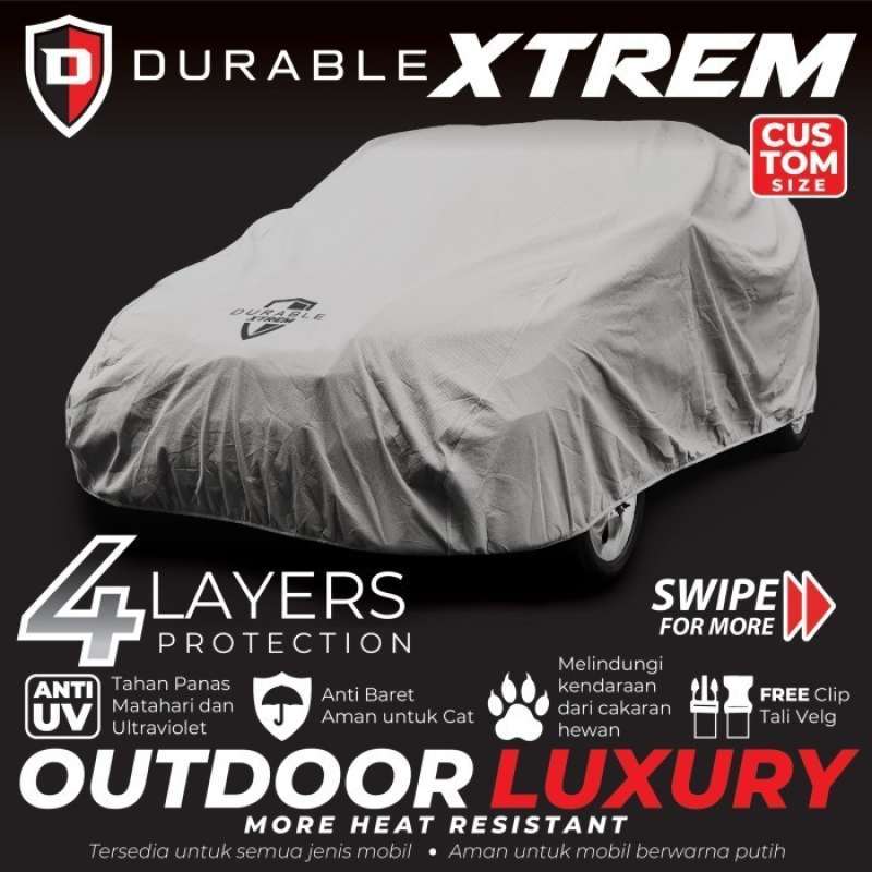 Harga Durable Cover Mobil 4 Lapis 💯 Terbaru, Spesifikasi, & Kredit ...