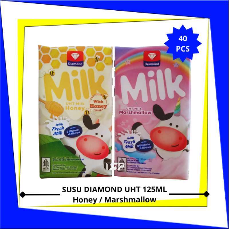 Jual Diamond Susu Uht Marshmallow 125ml X 40 Pcs (1 Karton) Di Seller Toko Susu Dan Popok ...