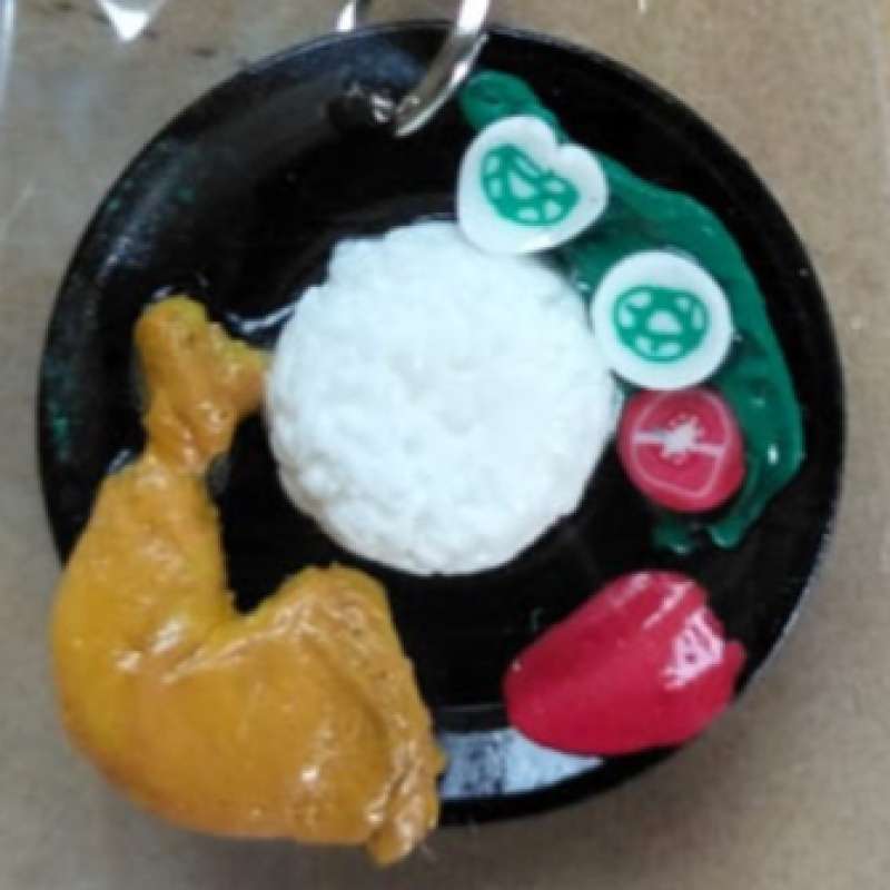 Jual MAGNET KULKAS MINIATUR AYAM IKAN GORENG INDOMIE BAKSO MIE AYAM ...