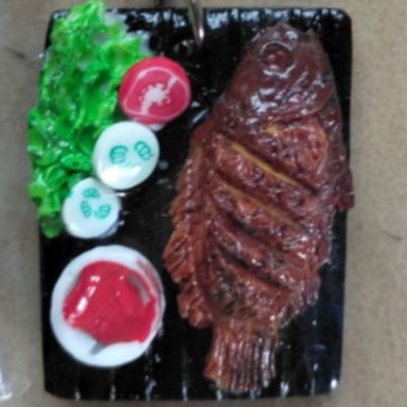 Jual MAGNET KULKAS MINIATUR AYAM IKAN GORENG INDOMIE BAKSO MIE AYAM ...