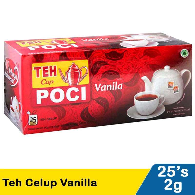 Jual Teh Cap Poci Vanila [25 Sachet] Di Seller All In One Solution ...
