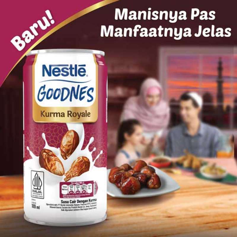 Jual Nestle Goodnes Kurma Royale Susu Steril [189 Ml] Di Seller Sumarno ...
