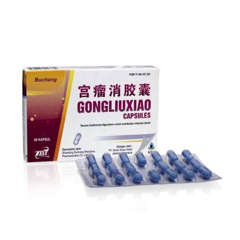 Jual Buchang Gongliuxiao Caps | Obat Herbal Mioma / Benjolan Otot Rahim ...