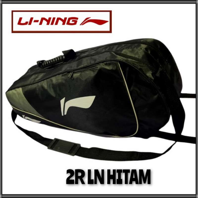 Promo TAS RAKET RANSEL 2R PLUS BADMINTON BULUTANGKIS LINING - Merah ...