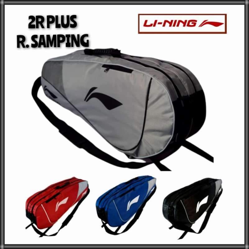Jual Tas Raket Ransel 2r Plus Badminton Bulutangkis Lining - Merah Di ...