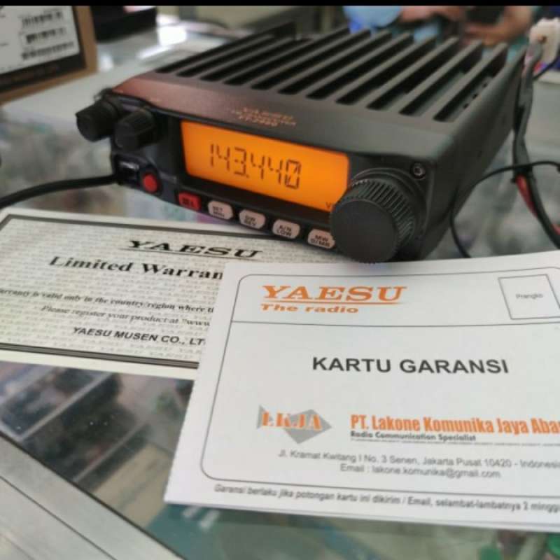 Promo Jual Radio Rig Yaesu Ft 2980 Vhf Pengganti Yaesu Ft 2900R Promo ...