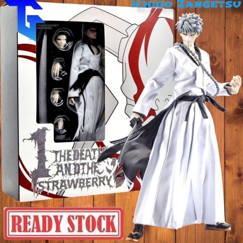 Promo Dasin Model x 942 Toys BLEACH Anime - Ichigo Kurosaki Zangetsu ...