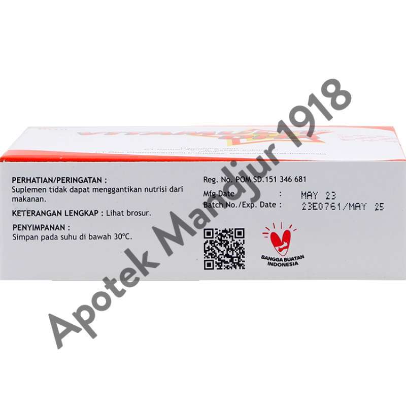 Promo Vitamulti Dha 10 Kapsul - Multivitamin Dha Diskon 2% Di Seller Apotek Mandjur Official ...
