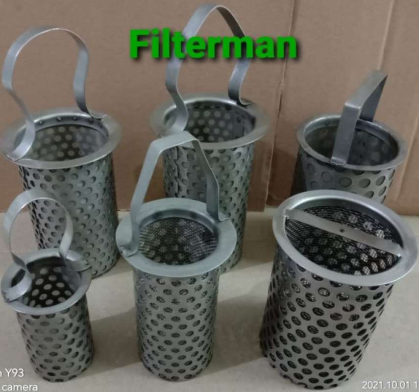 Promo Saringan Air Basket SS304 Filter Element Pipa Inline Bucket Y ...