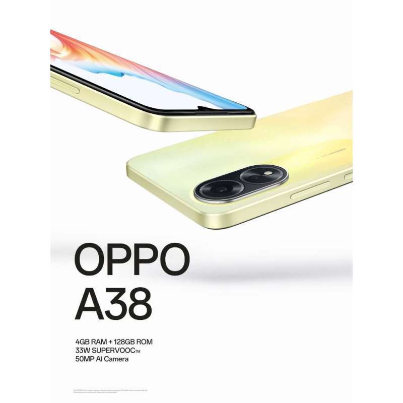 Jual Oppo A38 4/128Gb New Garansi Resmi Promo Bandung di Seller Jalaprang Elektronik - Sukaluyu ...