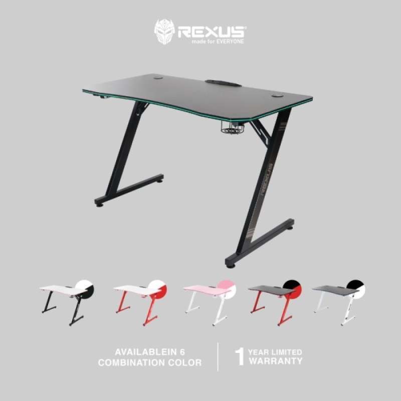 Promo Meja Gaming / Gaming Desk Rexus Dira Rxd 120 / Rxd-120 Rgb 120 X ...