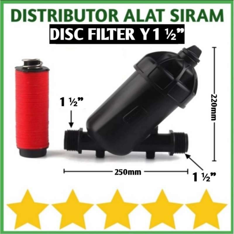 Promo Disc Filter 1.5 Inch Penyaring Air Irigasi 1 1/2 Fertigasi ...