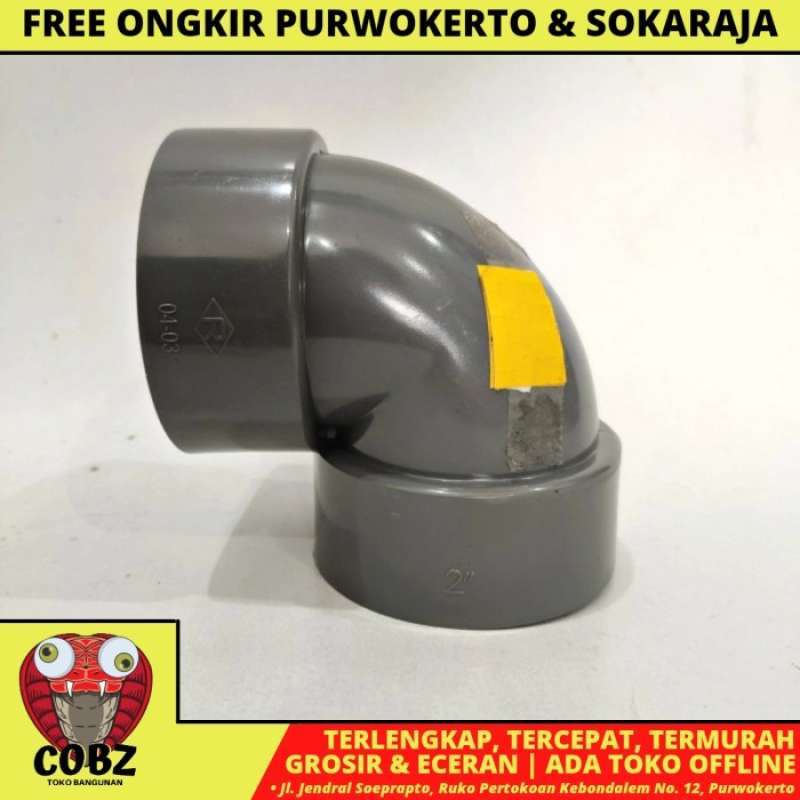 Jual 2 INCH / RUCIKA D KNEE KENI SAMBUNGAN PIPA L ELBOW di Seller COBZ Indonesia - Purwokerto ...