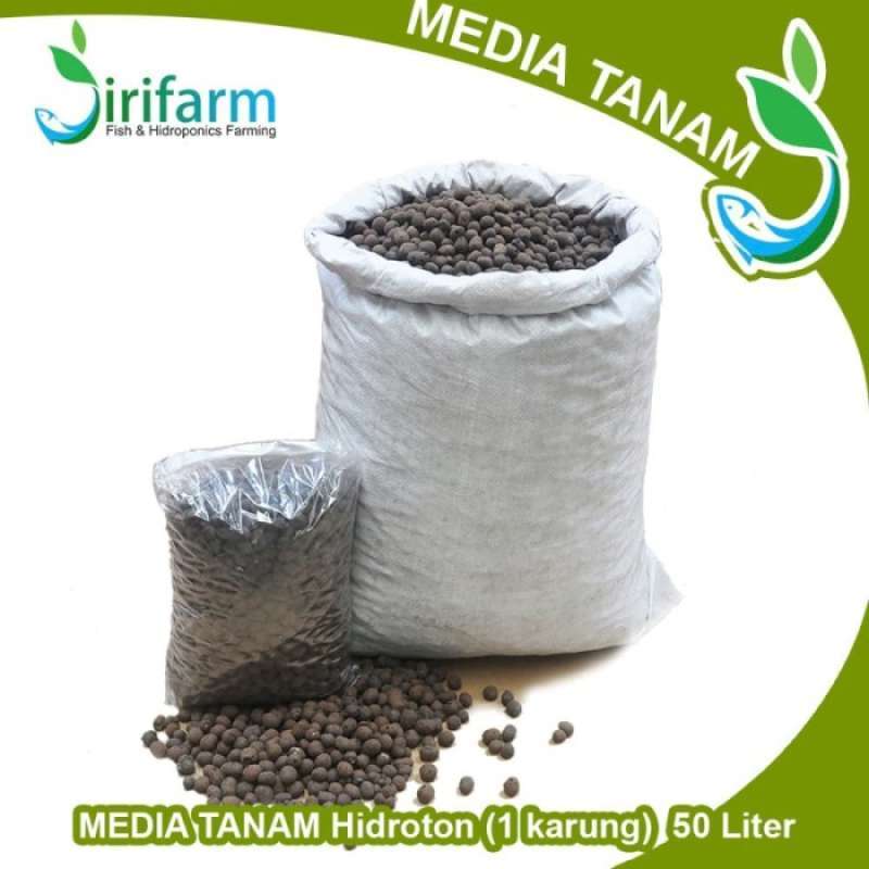 Promo Hidroton Murah 1 Karung 50 Liter Hydroton Media Tanam Hidroponik ...
