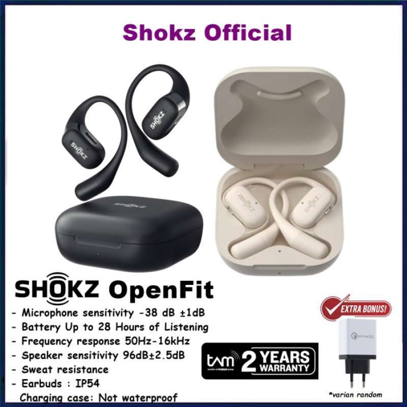 Promo Shokz Openfit Open Fit Open-ear Tws True Wireless Bluetooth ...