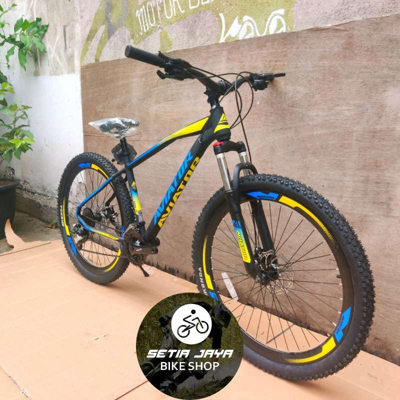 Jual Sepeda Gunung MTB 27.5 Inch AVIATOR 2692 AM VT Steel 3x9 Speed ...