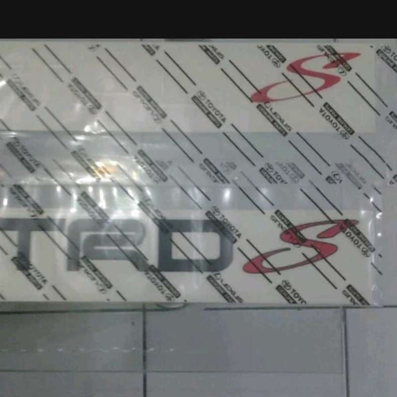 Promo Stiker Trds Trdsagya Original Toyota Diskon 9% Di Seller Fausa Store - Mekarsari, Kab ...