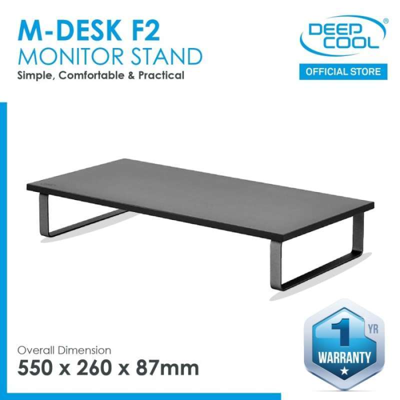 Promo Deepcool M-desk F2 Monitor Stand - Simple, Comfortable ...