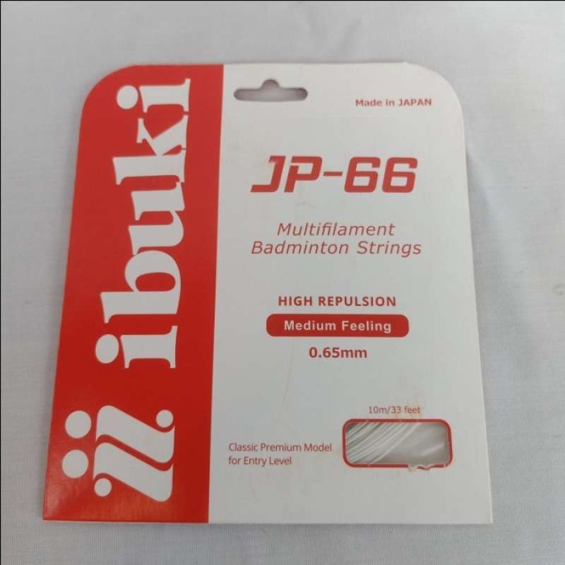 Promo SENAR IBUKI JP 66 / JP66 SENAR BADMINTON ORIGINAL (MADE IN JAPAN ...