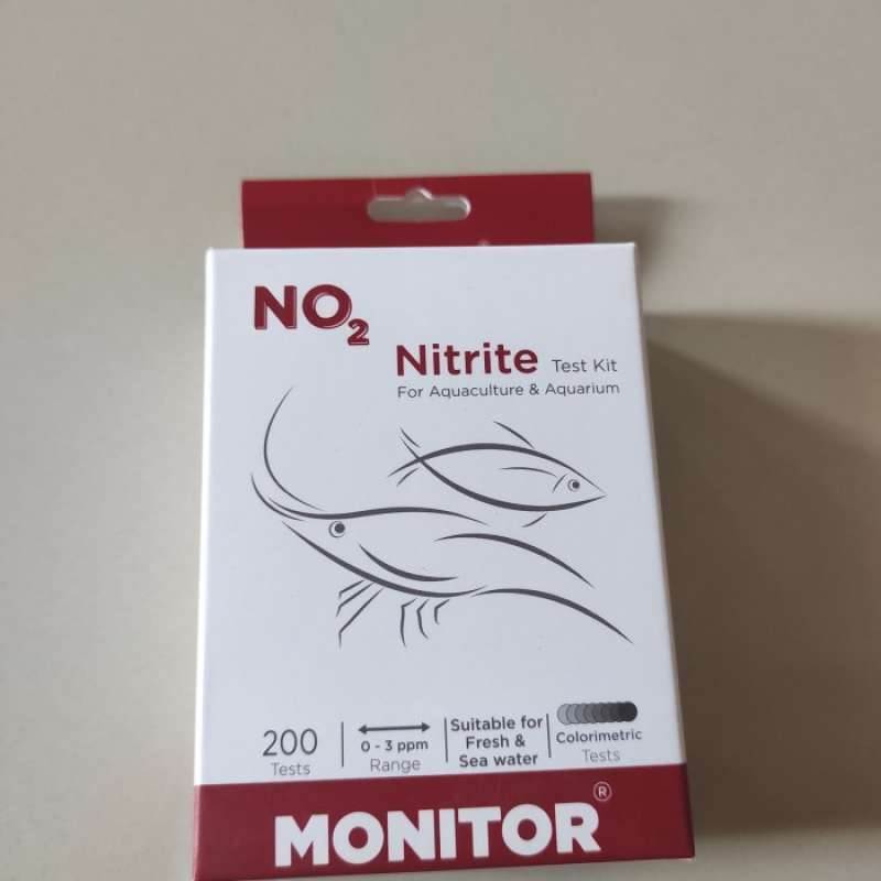 Promo Monitor Nitrite No2 Test Kit. Alat Uji Nitrit Air Aquarium Diskon ...