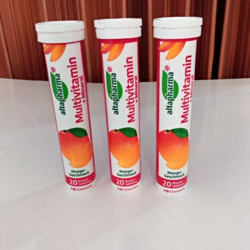 Promo Altapharma Multivitamin + Mineral Cdr Jerman 20 Tablet Effervesce ...