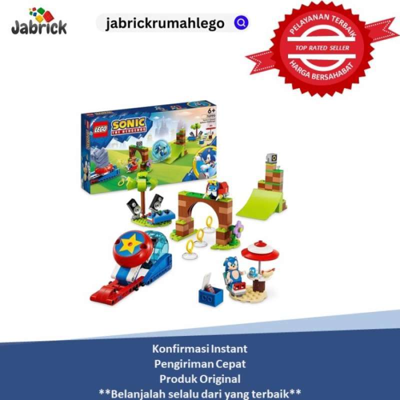 Promo LEGO 76990 SONIC THE HEDGEHOG SONIC'S SPEED SPHERE CHALLENGE SET ...