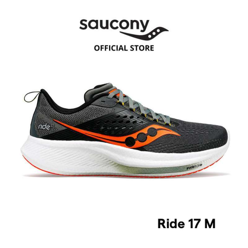 Promo Sepatu Lari Pria Saucony Shoes Ride 17 M Diskon 25% Di Seller ...