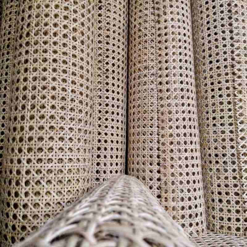 Promo Webbing Rotan 70x120 / Anyaman Rotan Lembaran / Motif Bulat ...