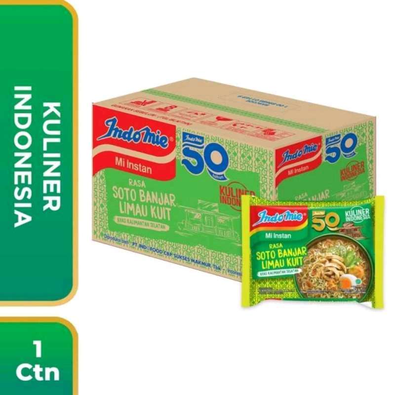 Jual Indomie Rasa Soto Banjar Limau Kuit [1 Dus / 40 Pcs] Di Seller ...