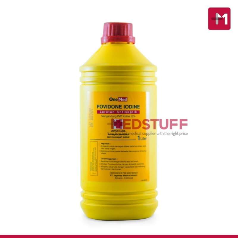 Promo Povidone Iodine Ecodine 1 Liter / Povidon Iodin Ecodin 1 Liter ...