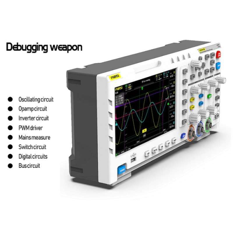Jual Oscilloscope Digital 2 In 1 Function Generator Frinsi 1014d ...
